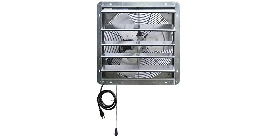 Iliving Wall-Mount Shutter Fan