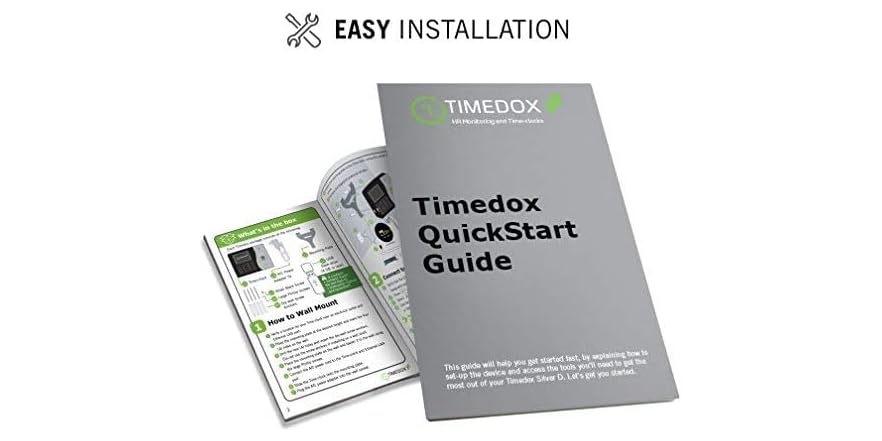 Timedox Biometric Fingerprint Time Clock