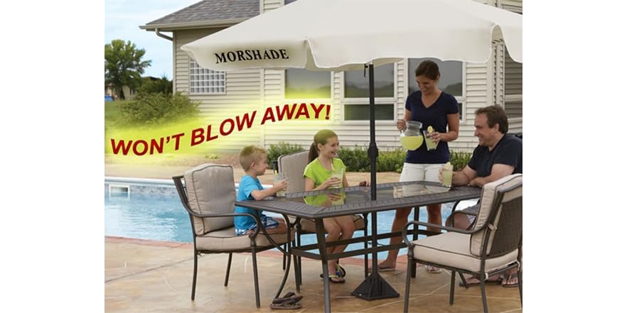 Morshade 180 Patio Beach & Portable Stable Shade