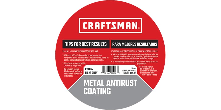 Craftsman Metal Anti-Rust Coating