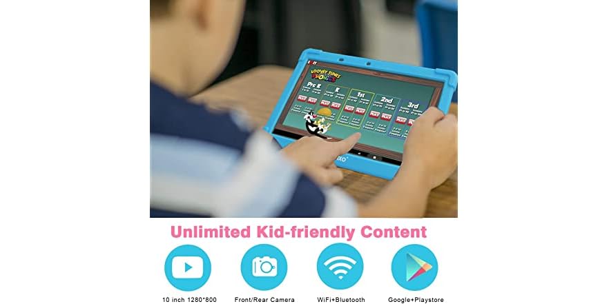 Contixo K101 10.1" Kids Learning Tablet
