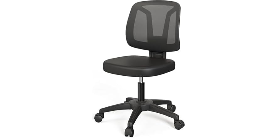 TTD TIANTIANDA Armless Swivel Mesh Chair