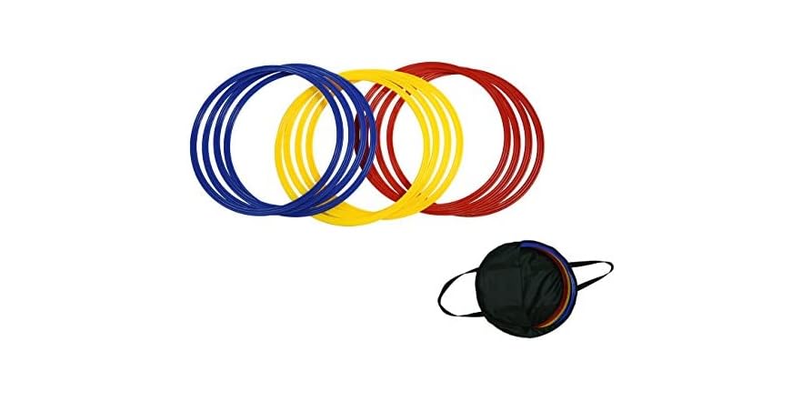 Trademark Speed & Agility Rings Set 12