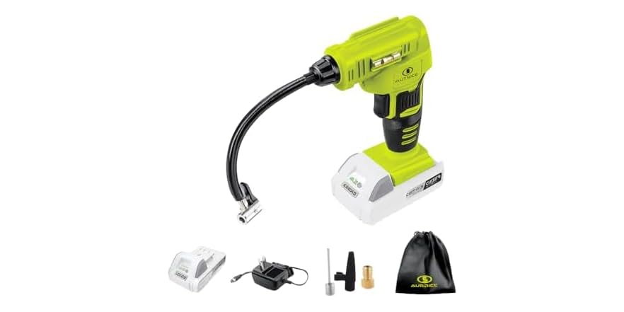 Sun Joe 24V-AJC-MAX 24V Cordless Air Compressor Kit