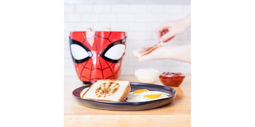 Uncanny Brands TSTE-MVC-SMC Marvel Spiderman Toaster