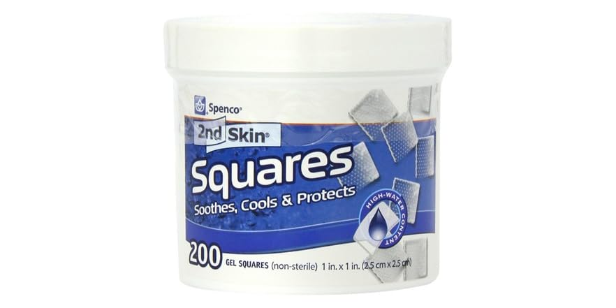 Spenco 1" 2nd Skin Squares (200 Piece)