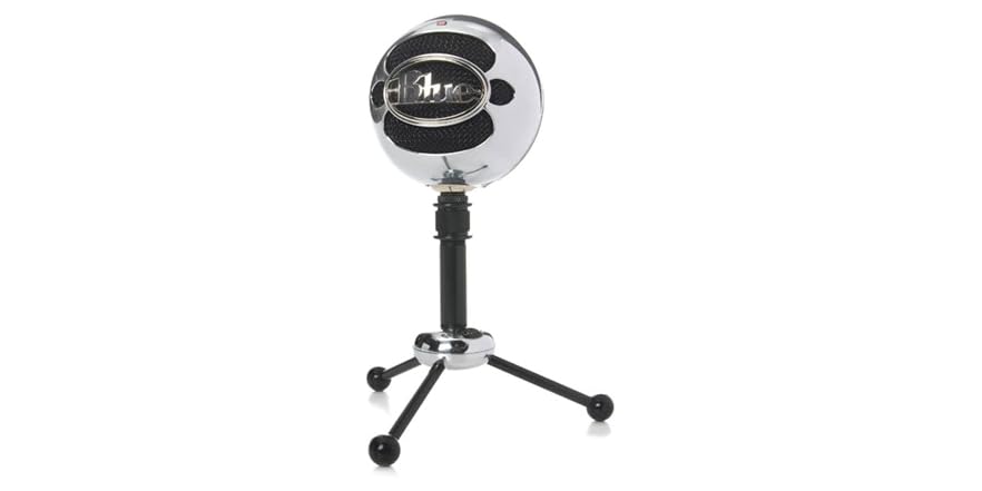 Snowball Microphone - Brushed Aluminum