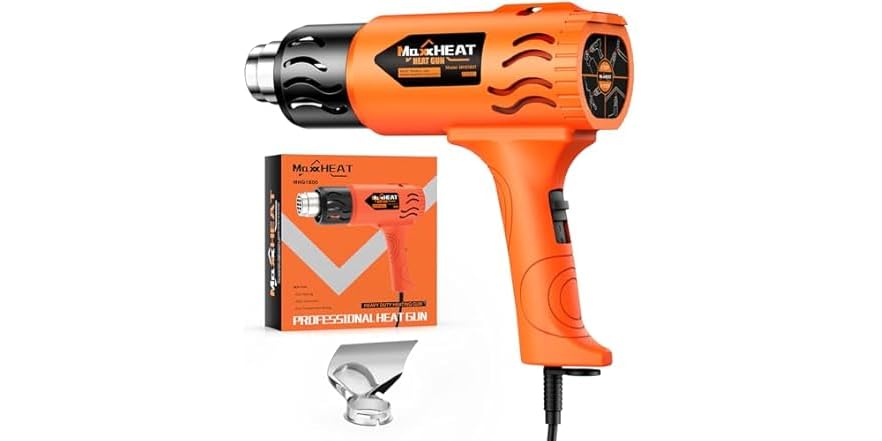 MAXXHEAT 1800W Heavy Duty Heat Gun