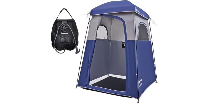 KingCamp Shower Privacy Tent 1 or 2 Rooms