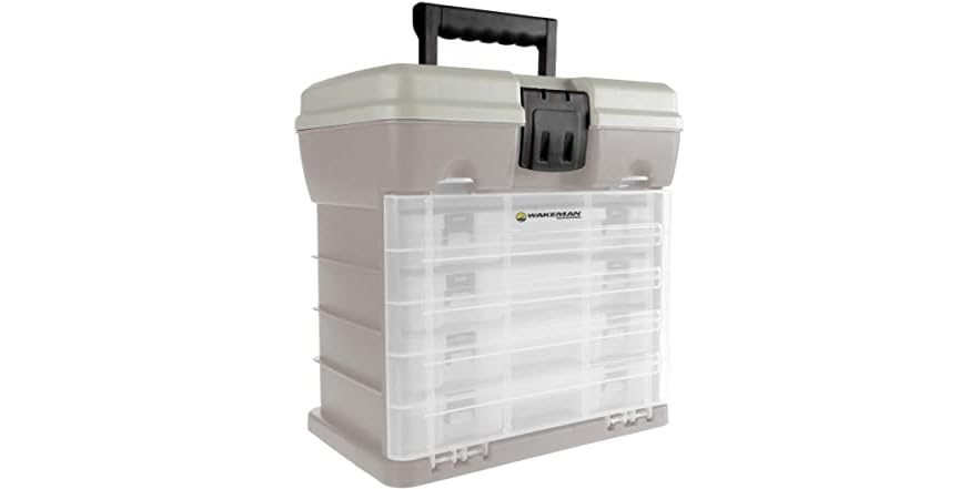 Storage Tool Box-Durable Organizer (Gray)