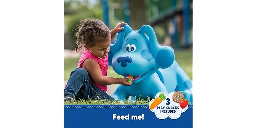 Kid Trax 6V Rideamals Blue's Clues Ride on Toy (Open Box)