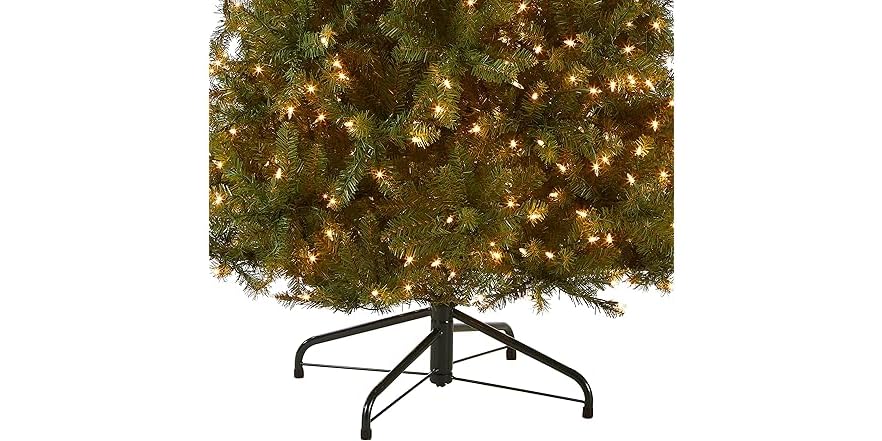 National Tree Comp Pre-Lit Christmas Tree