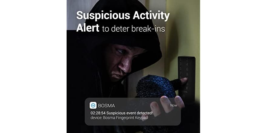 Bosma Aegis Smart Lock w/Fingerprint Keypad Bundle (Open Box)