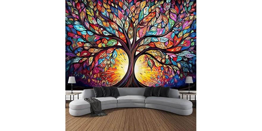 Tree of Life Mural Wall Hanging Decor