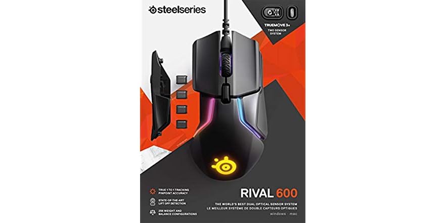 SteelSeries RIVAL 600 Gaming Mouse