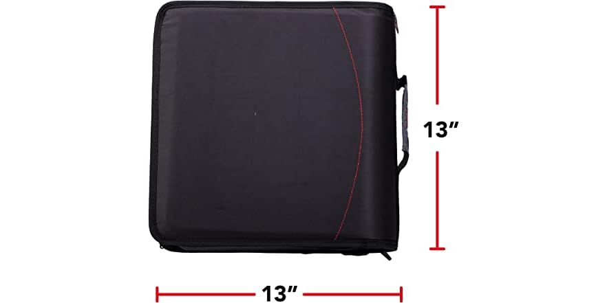 Case-it The Mighty Zip Tab Zipper Binder