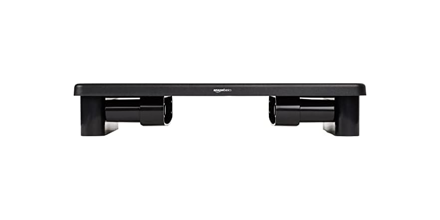 Amazon Basics Adjustable Monitor Riser Desk Stand