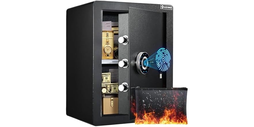ADIMO BGX-M/D-60(L) ADIMO Biometric Safe Box 2.1 C (Open Box)