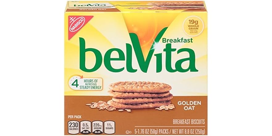 belVita Golden Oat Breakfast Biscuits, 8.8 oz