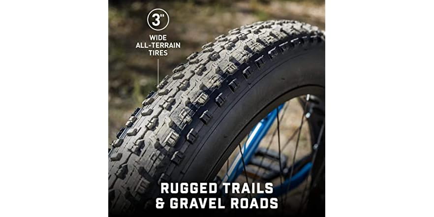 Mongoose Juneau Fat Tire MNT Bike 16-S