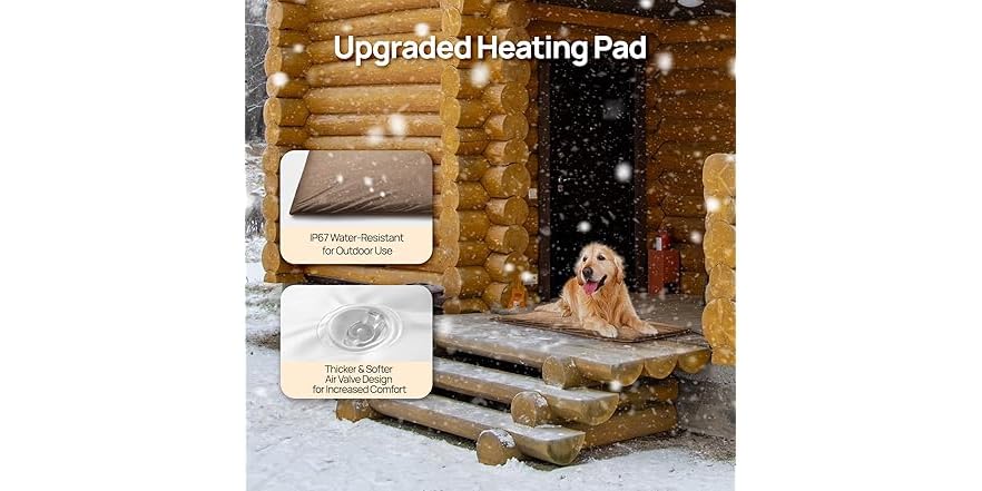 TURBRO Outdoor Pet Heating Pad