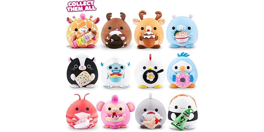 Snackles Non-Licensed Series 1 14-inch Plush