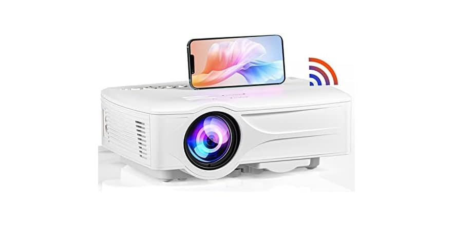 ABIRAA Computer Mini WiFi Projector Laptop 75