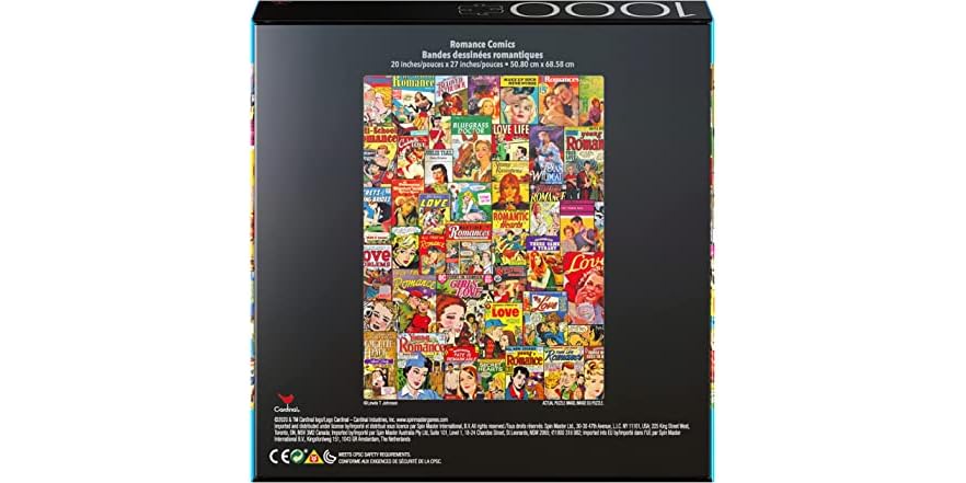 Spin Master Games 2-Pack of 1000-Piece Jigsaw Puzzles
