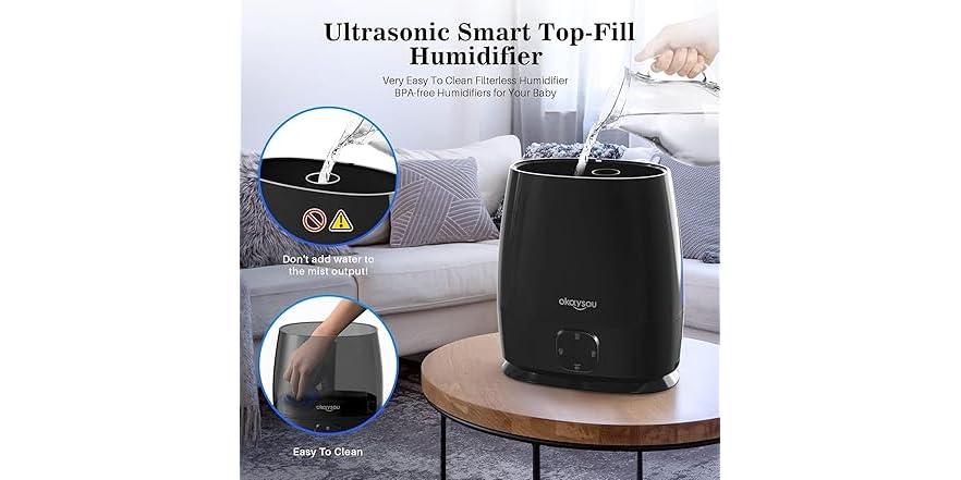 Okaysou 6L Smart Humidifier and Diffuser