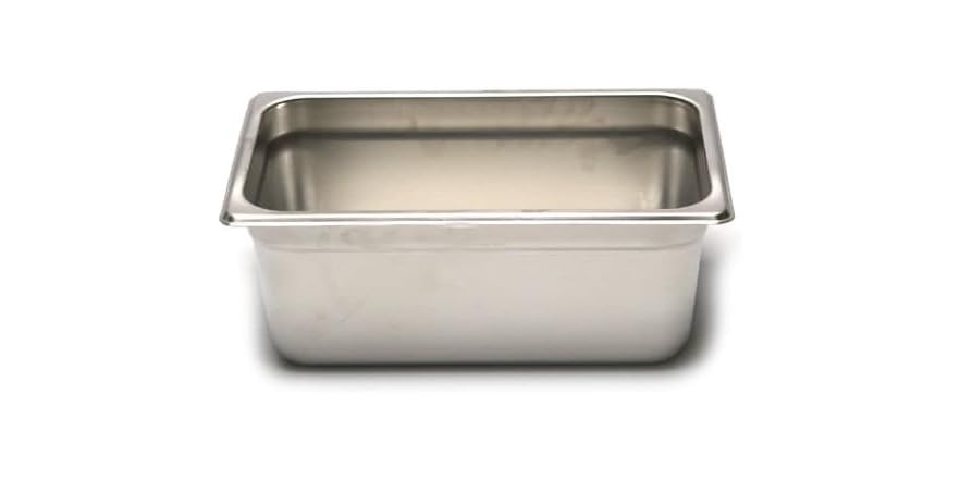 Winco Steam Table Pan, 1/4 size x 4 inch