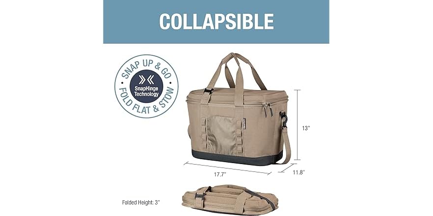 CleverMade Pacifica Cooler Bag 50 Can