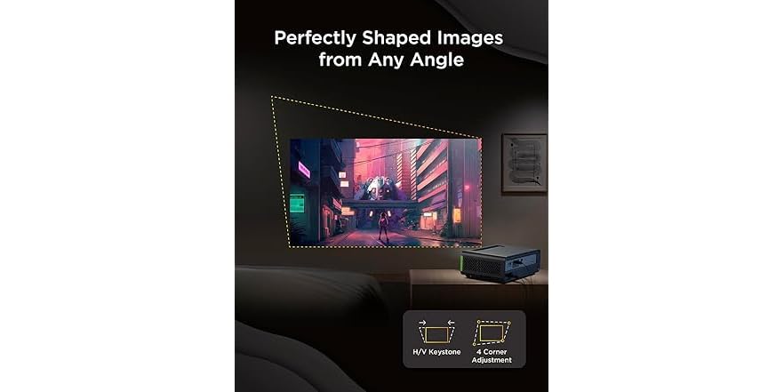 ViewSonic X1-4KPRO-S Smart LED Projector