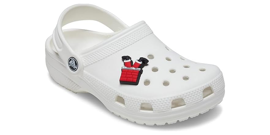 Crocs Holiday Shoe Santa Charms