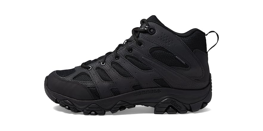 Merrell Men's Moab 3 Mid Tactical Waterproof Military Boots