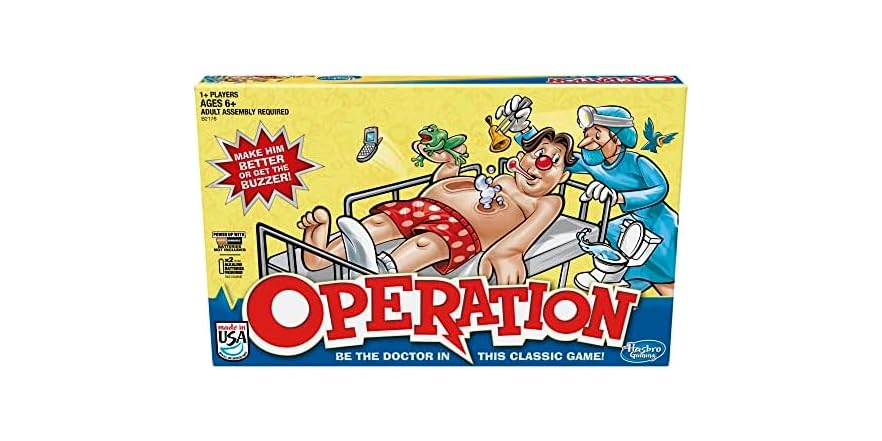 Hasbro Gaming Classic Operation Game