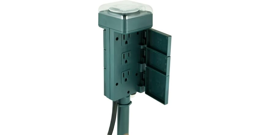 Power Gear 6-Outlet Yard Stake Timer