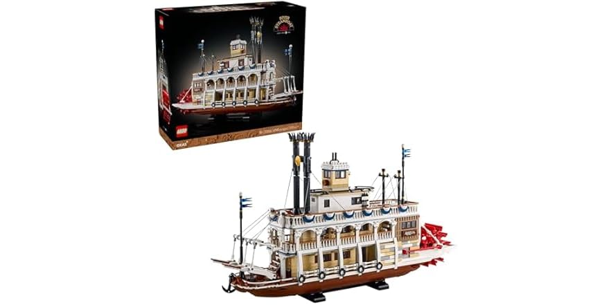 LEGO Ideas River Steamboat Building Set