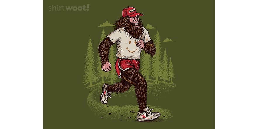 Run, Sasquatch! Run!