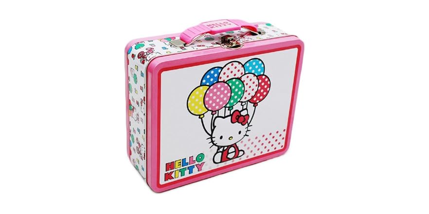 Hello Kitty Balloons Tin Lunch Box
