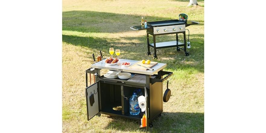 NUUK Pro 42" Rolling Outdoor Kitchen Island