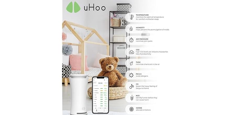 uHoo 9in1 Indoor Air Quality Sensor