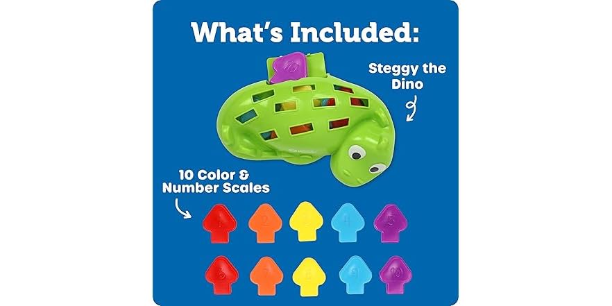 Steggy The Fine Motor Dino Toy