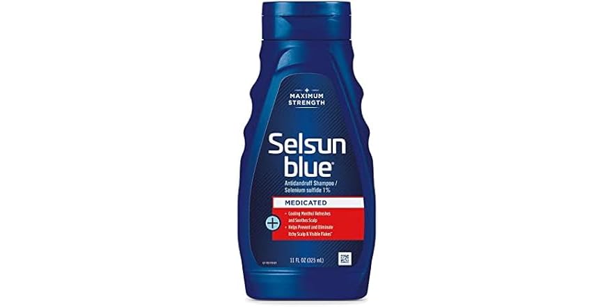 Selsun Blue Dandruff Shampoo Medicated