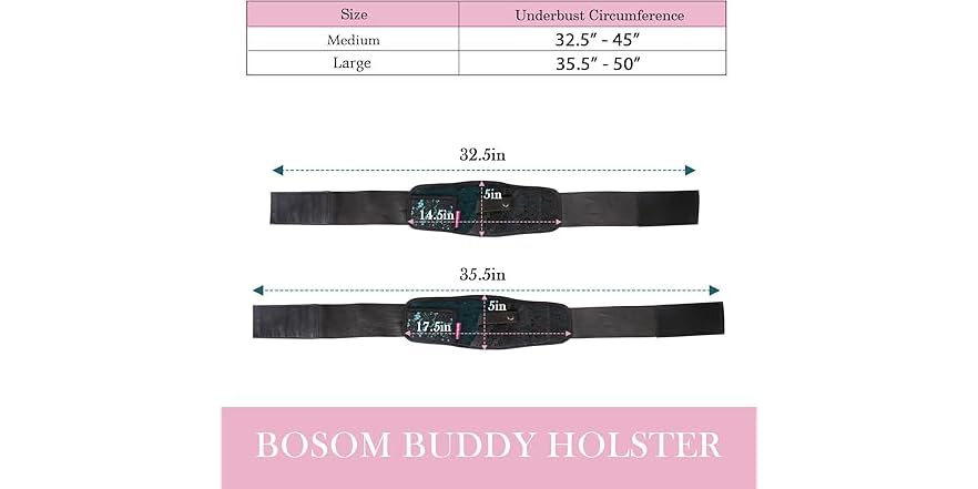 Women's Concealed Carry Holster Bra