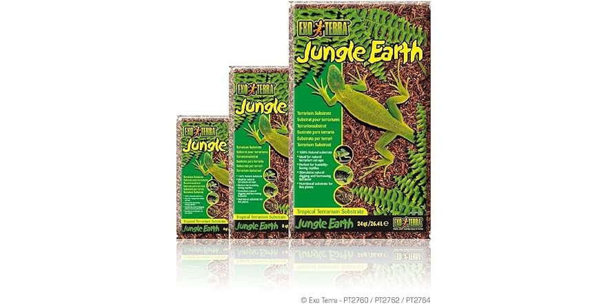 Exo Terra Jungle Earth, 4 Quarts