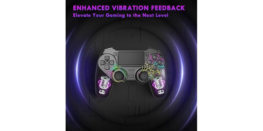 2 Pack Wireless Controller for PS4
