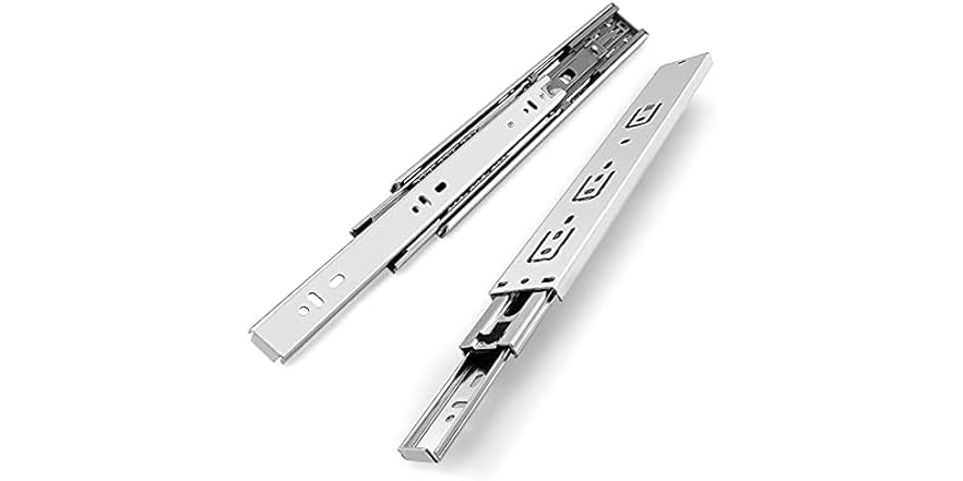1 Pack 22" Soft Closing Draw Slides