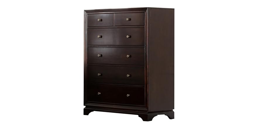 Hardwood Espresso Chest