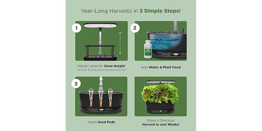 AeroGarden Bounty Basic - Indoor Garden