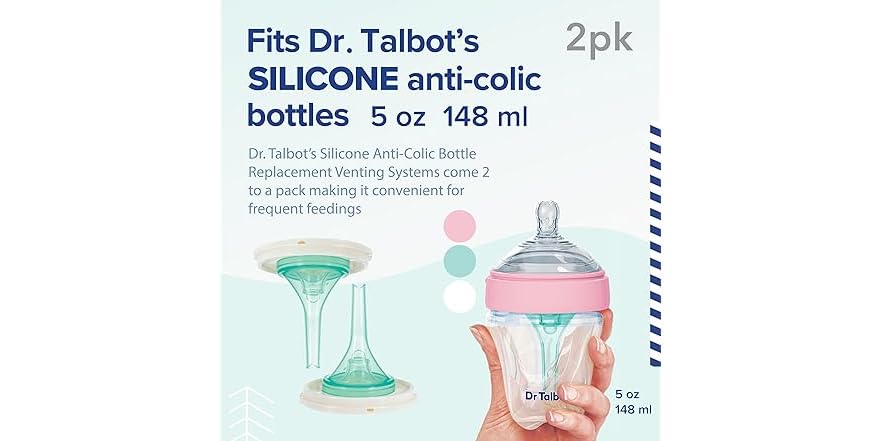 Dr. Talbot's Silicone Anti-Colic Bottle